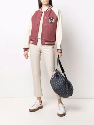GANNI Smiley-face Print Technical Tote Bag
