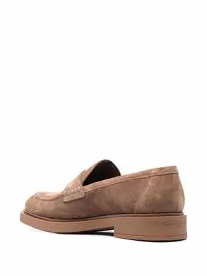 GIANVITO ROSSI Harris Penny-slot Loafers