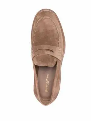 GIANVITO ROSSI Harris Penny-slot Loafers