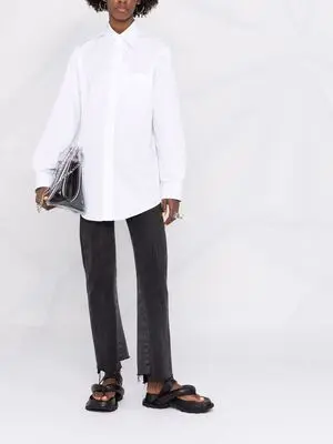 MAISON MARGIELA Long-sleeve Organic Cotton Shirt