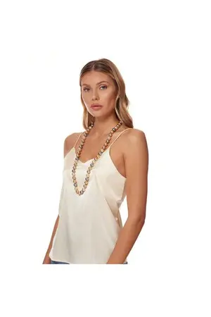 KENNETH JAY LANE Multicolored Pearl Necklace