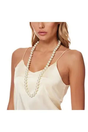 KENNETH JAY LANE Light Cultura Pearl Necklace
