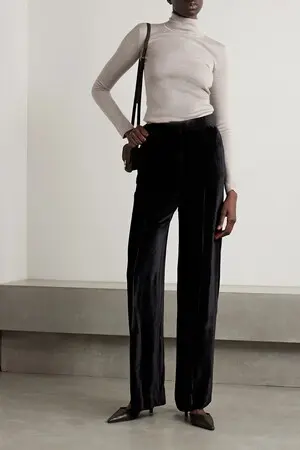 Gabriela Hearst May Wool, Cashmere And Silk-blend Turtleneck Sweater - Neutrals