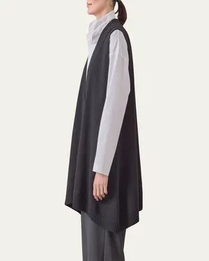 Eskandar A-line Long Cashmere Sweater