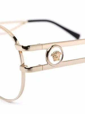 Versace Medusa Head Sunglasses - Gold