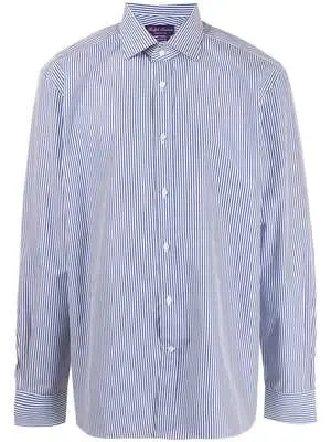 Ralph Lauren Purple Label Striped Long-sleeve Shirt
