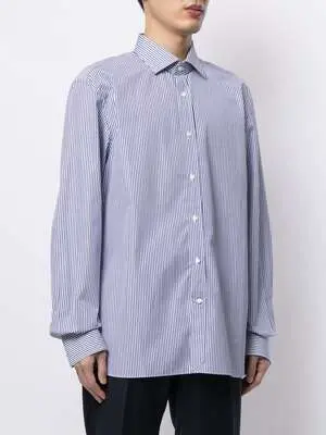 Ralph Lauren Purple Label Striped Long-sleeve Shirt