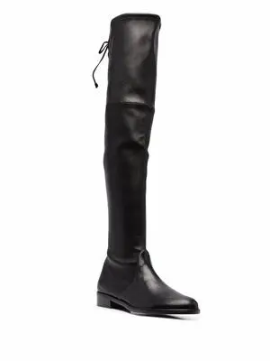 STUART WEITZMAN Lowland Thigh-high Boots - Black