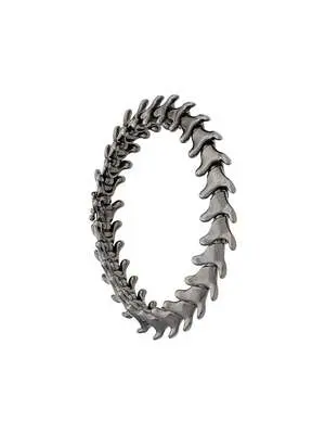 SHAUN LEANE Serpents Trace Wide Bracelet - Silver