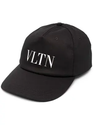 Valentino Garavani Valentino Garavani VLTN Baseball Cap 0ni Black