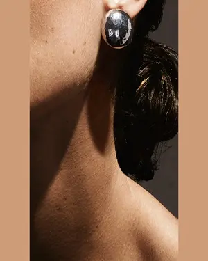 Ippolita Sterling Hammered Button Clip Earrings