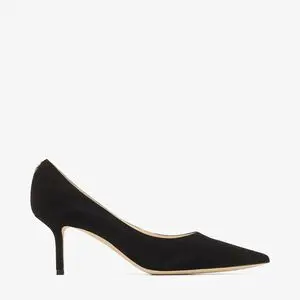 JIMMY CHOO Love 65 Suede Pumps - Black