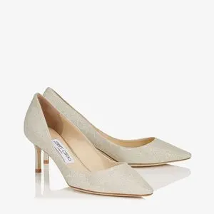 JIMMY CHOO Romy 60 Pumps - Platinum Ice