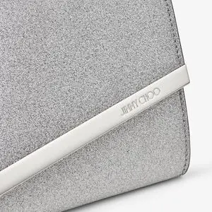 JIMMY CHOO Emmie Clutch - Silver