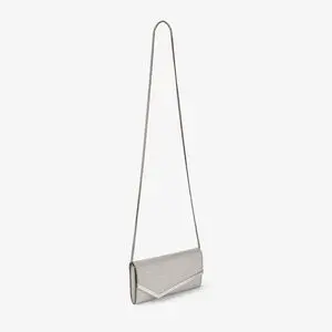 JIMMY CHOO Emmie Clutch - Silver