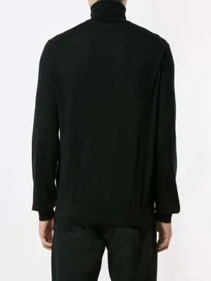 Dolce & Gabbana Cashmere Roll Neck Jumper - Black