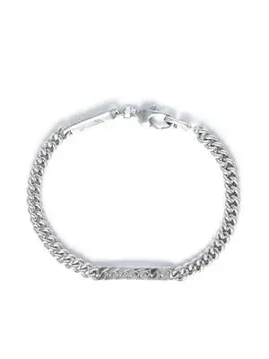 CAPSULE ELEVEN Power Tag Chain Bracelet - Silver