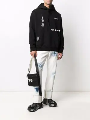 COUNTY OF MILAN Tie-dye Straight-leg Jeans