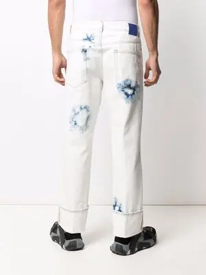 COUNTY OF MILAN Tie-dye Straight-leg Jeans