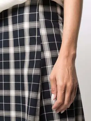 Woolrich Tartan-print A-line Skirt