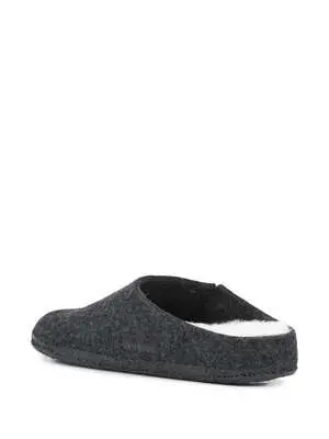 BIRKENSTOCK Zermatt Wool Felt Slipper - Grey