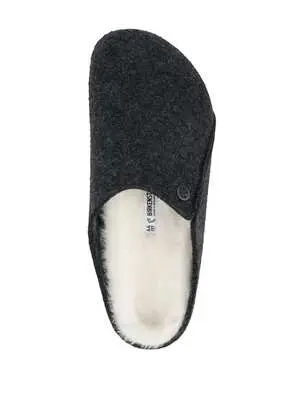 BIRKENSTOCK Zermatt Wool Felt Slipper - Grey