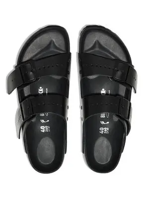 BIRKENSTOCK Double Strap Sandals - Black