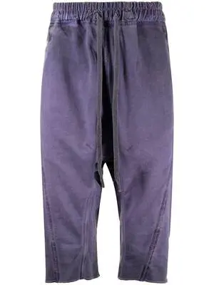 ISAAC SELLAM EXPERIENCE Paresseux Cotton Shorts - Purple