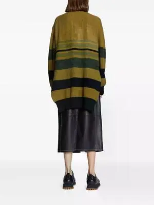 Proenza Schouler White Label Horizontal-stripe V-neck Jumper