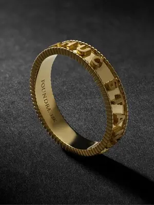 FOUNDRAE 18-karat Adhuc Stantes Ring