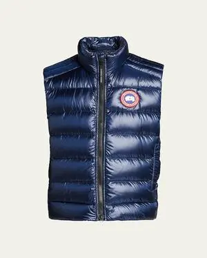 Canada Goose Crofton Quilted Down Vest - Dark Blue