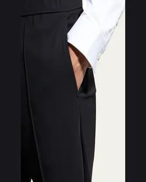 Theory Curtis Precision Ponte Drawstring Pants - Black