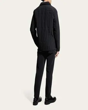 Theory Curtis Precision Ponte Drawstring Pants - Black