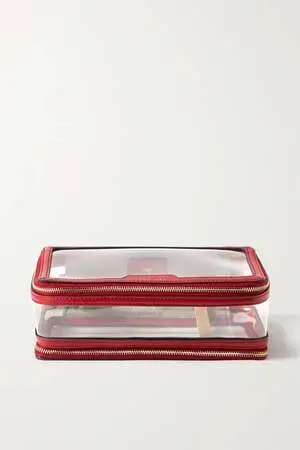ANYA HINDMARCH Anya Hindmarch In-Flight Cosmetics Case Red