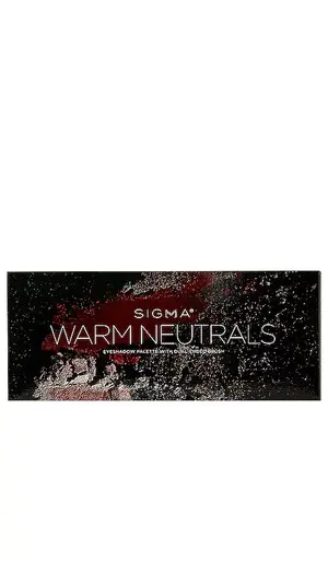 SIGMA BEAUTY Warm Neutrals Eyeshadow Palette - N,a