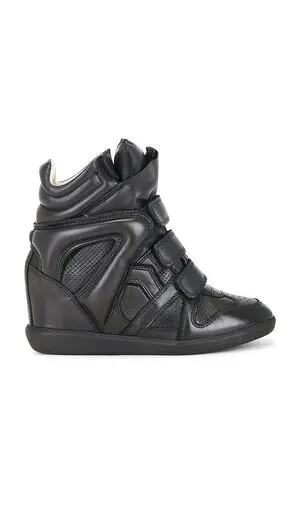 Isabel Marant Étoile Bekett Wedge Sneakers - Black