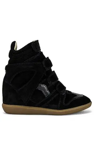 Isabel Marant Étoile Isabel Marant Étoile Bekett Wedge Sneakers Black