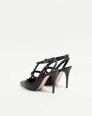 Valentino Garavani Rockstud Ankle Strap Pumps - Black