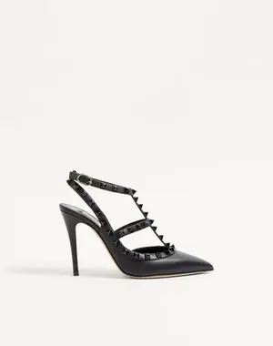 Valentino Garavani Rockstud Ankle Strap Pumps - Black