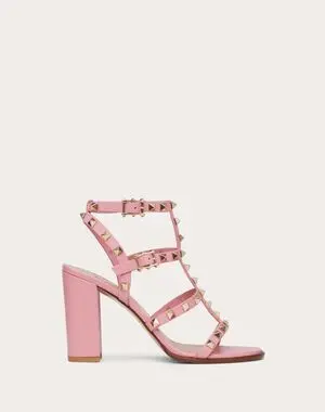 Valentino Garavani Rockstud Ankle Strap Sandal 90 Mm Candy Rose
