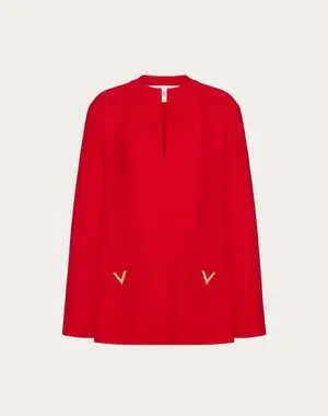 Valentino Garavani Valentino Cady Couture Top Red