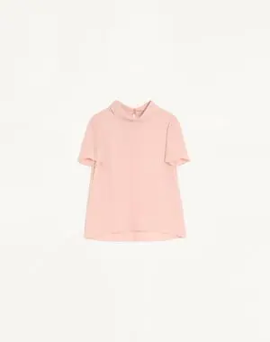 Valentino Garavani Georgette Top - Rose