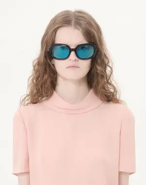 Valentino Garavani Georgette Top - Rose