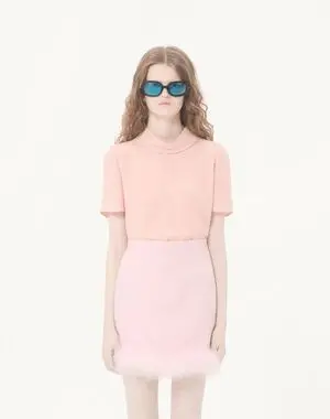 Valentino Garavani Georgette Top - Rose