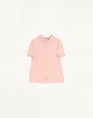 Valentino Garavani Georgette Top - Rose