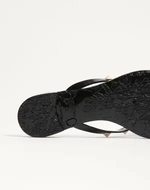 Valentino Garavani Rockstud Slipper - Black