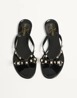 Valentino Garavani Rockstud Slipper - Black