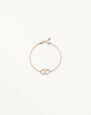Valentino Garavani Vlogo Signature Metal Bracelet - Gold