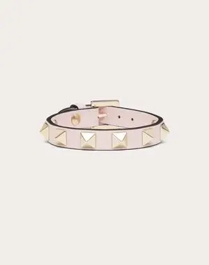 Valentino Garavani Rockstud Bracelet Rose Quartz