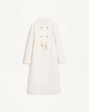Valentino Garavani Compact Drap Coat - Ivory